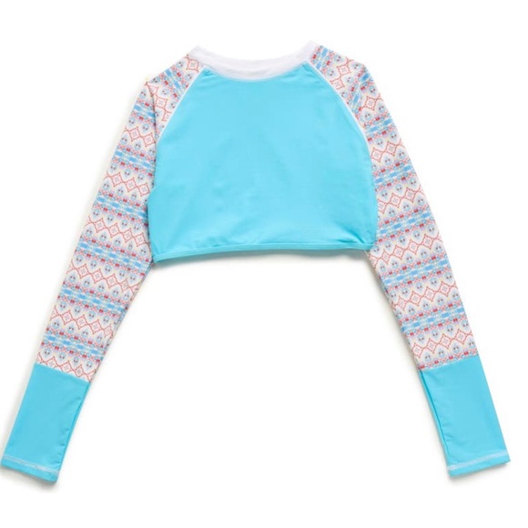 Snapper Rock | Swim | Snapper Rocker Kids Marrakesh Long Sleeve Crop ...